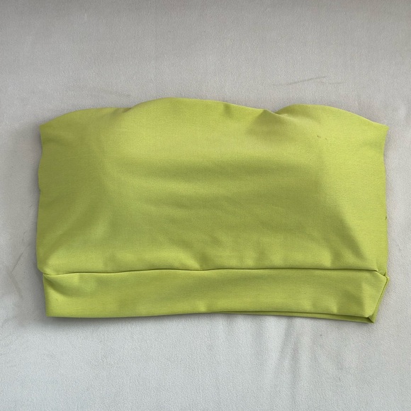 lucy modas | Tops | Brazilian Lime Green Strapless Top | Poshmark